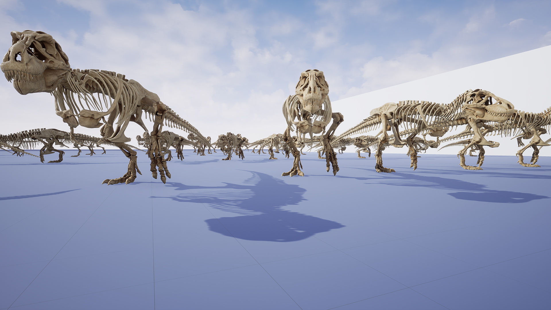 3D model Tyrannosaurus Rex Sue Skeleton -Unreal Engine and Unity ...