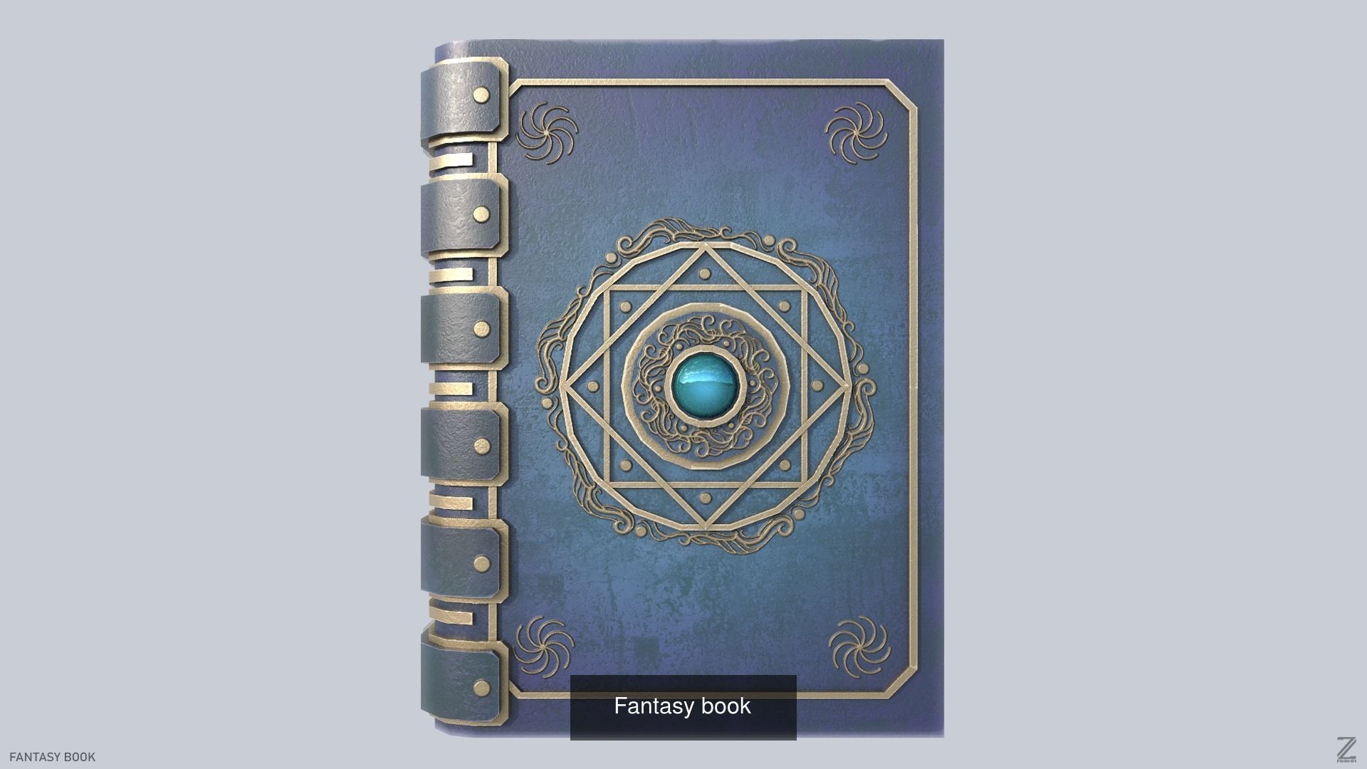 Fantasy book collection VR / AR / low-poly | CGTrader