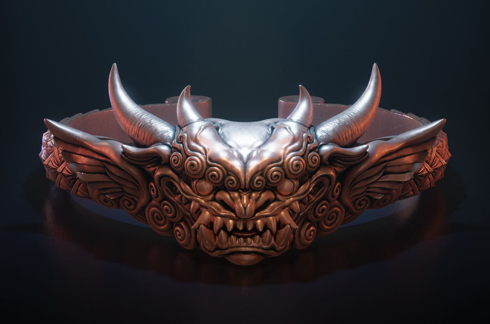 Ghost Control Bracelet Mythical Beast Bracelet 3D model | CGTrader
