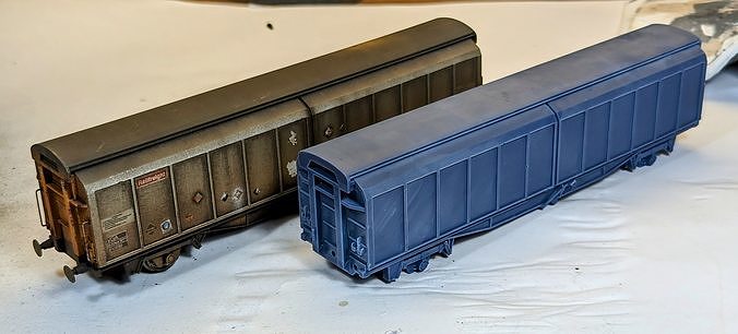 OO Gauge VGA Wagon 3D model 3D printable | CGTrader
