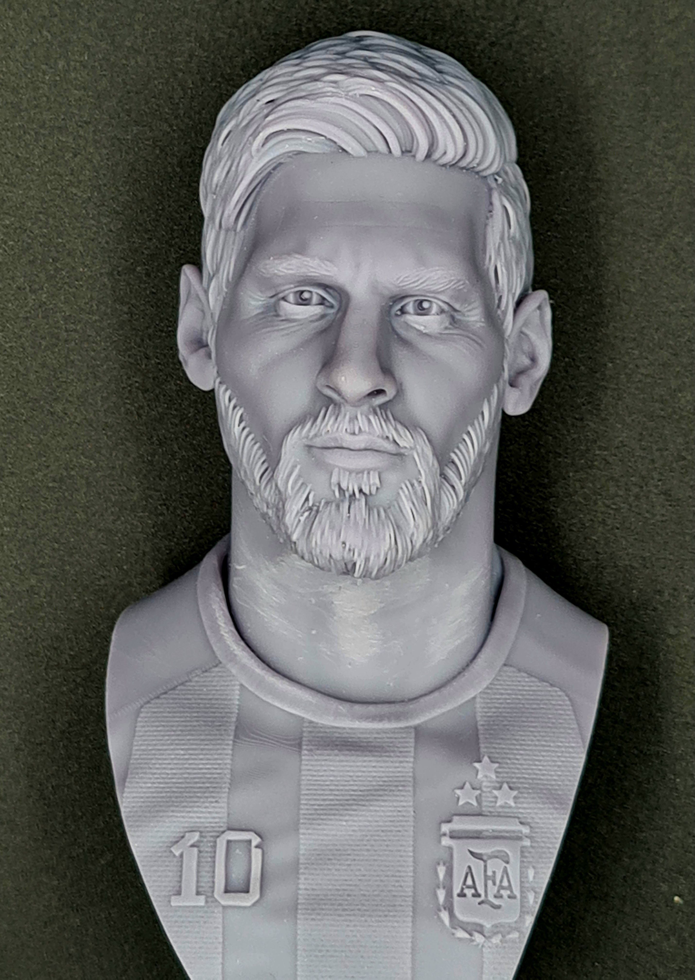 Messi and Ronaldo busts for 3D printing 3D Model Collection 3D ...