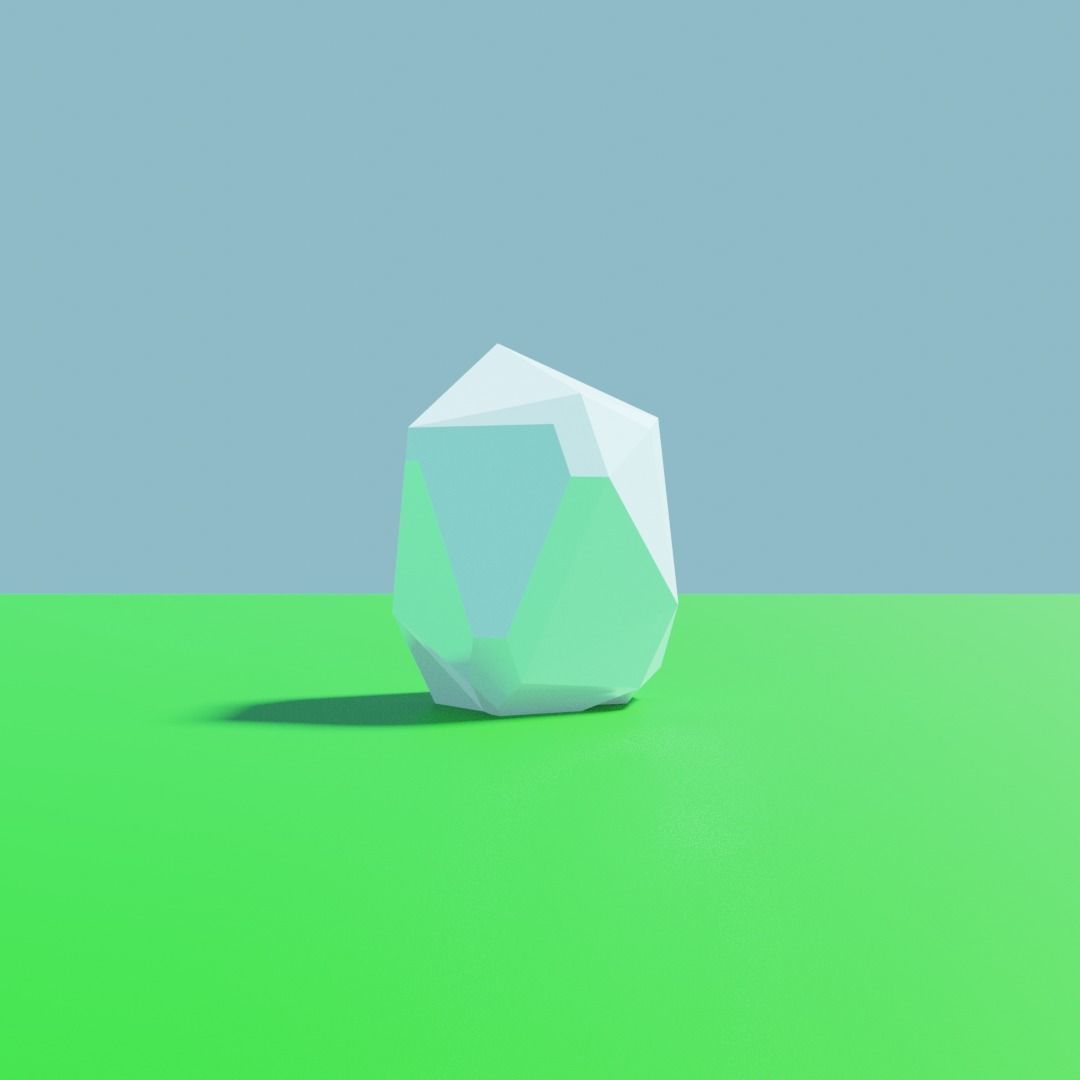 3D model 11 MODELS - Low-Poly Game Ready Diamond Ore VR / AR / low-poly ...