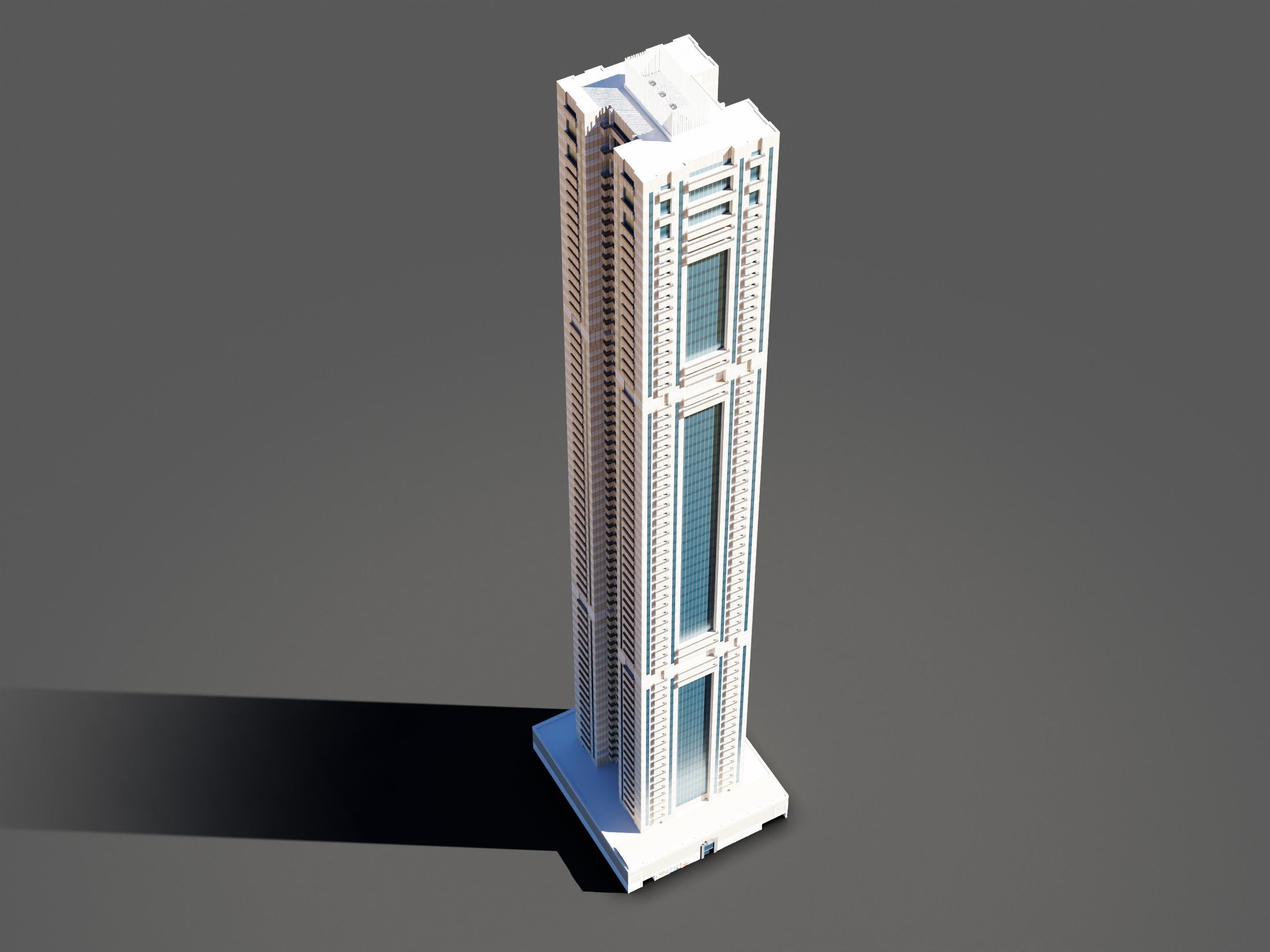 Sulafa Tower - Dubai marina 3D model | CGTrader