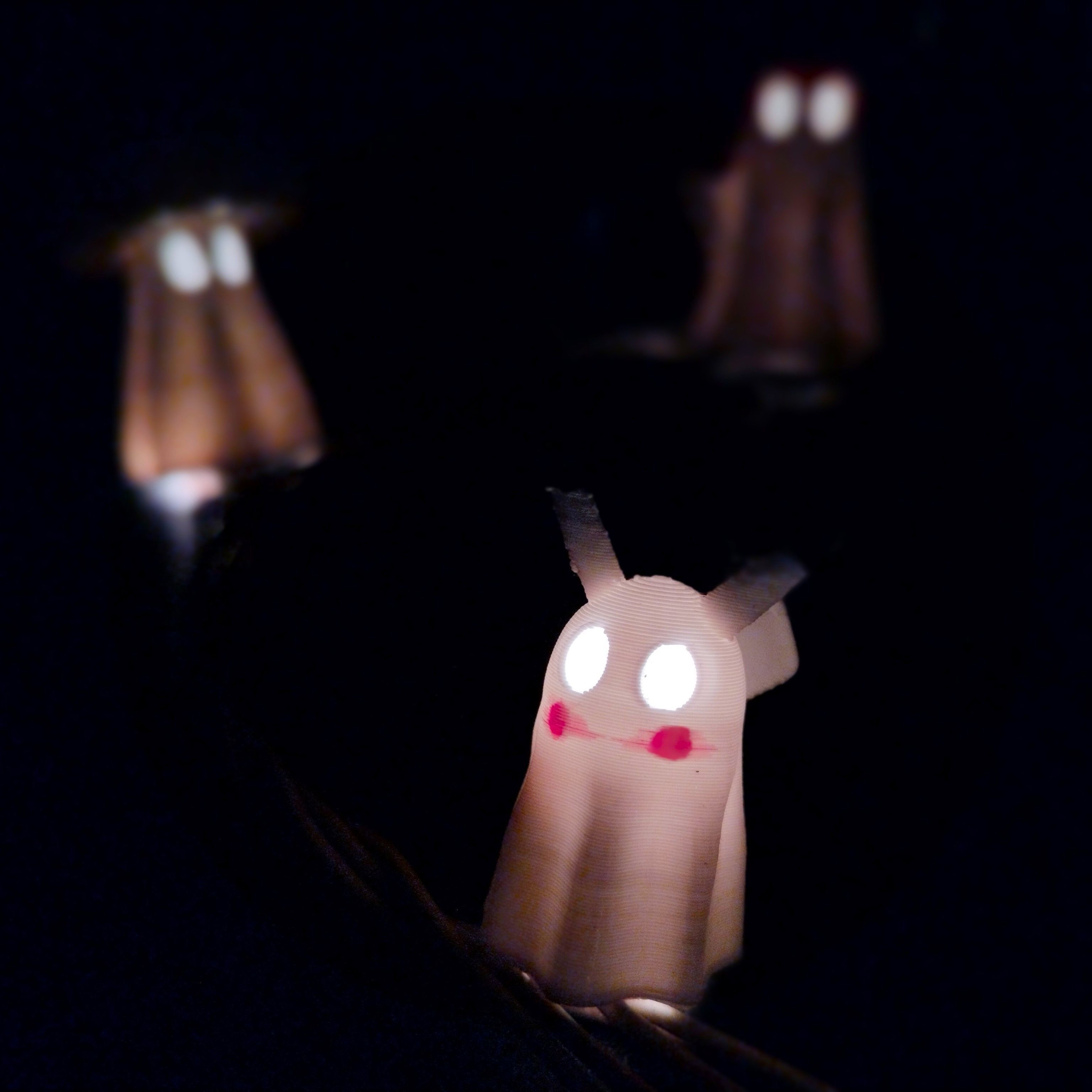 Cute little Boo cosplaying Ash and Pikachu 3D model 3D printable | CGTrader