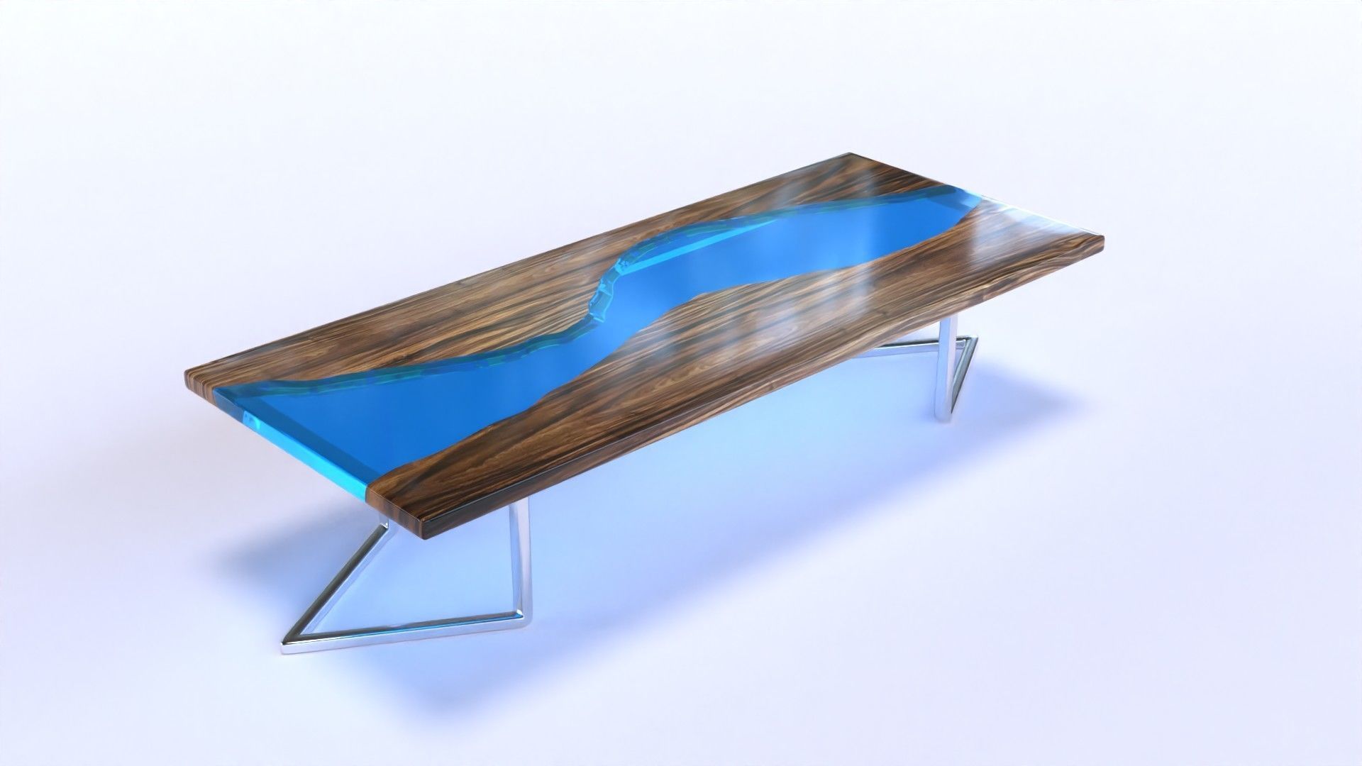 epoxy resin table 3D model | CGTrader