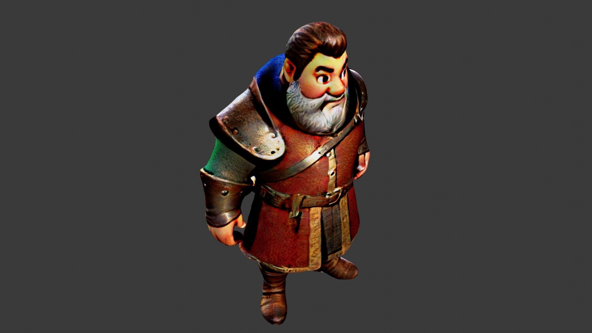 3D model Old Knight VR / AR / low-poly | CGTrader