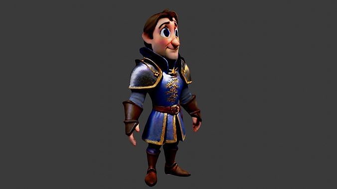 3D model Medieval Prince VR / AR / low-poly | CGTrader