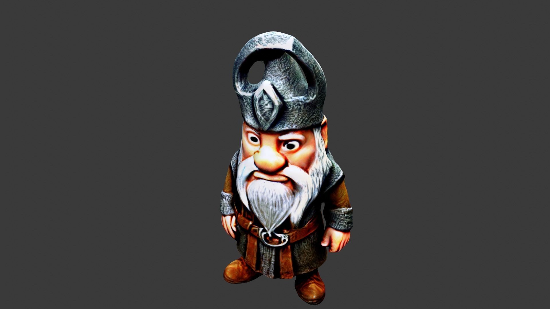 3D model Dwarf VR / AR / low-poly | CGTrader