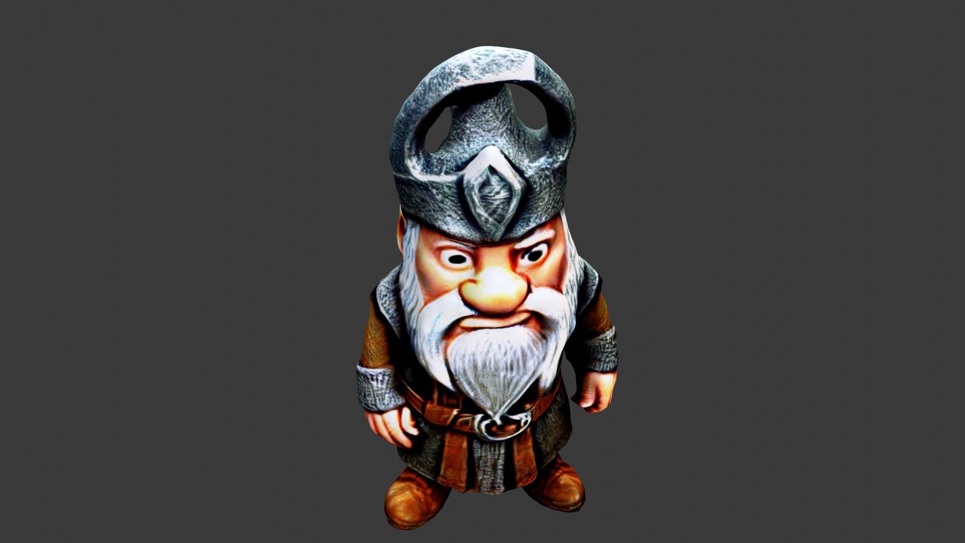 3D model Dwarf VR / AR / low-poly | CGTrader