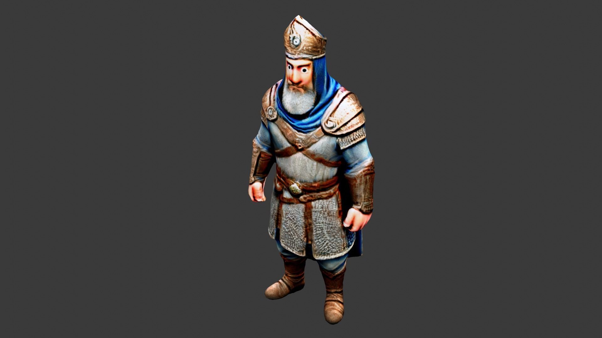 3D model Sultan King VR / AR / low-poly | CGTrader