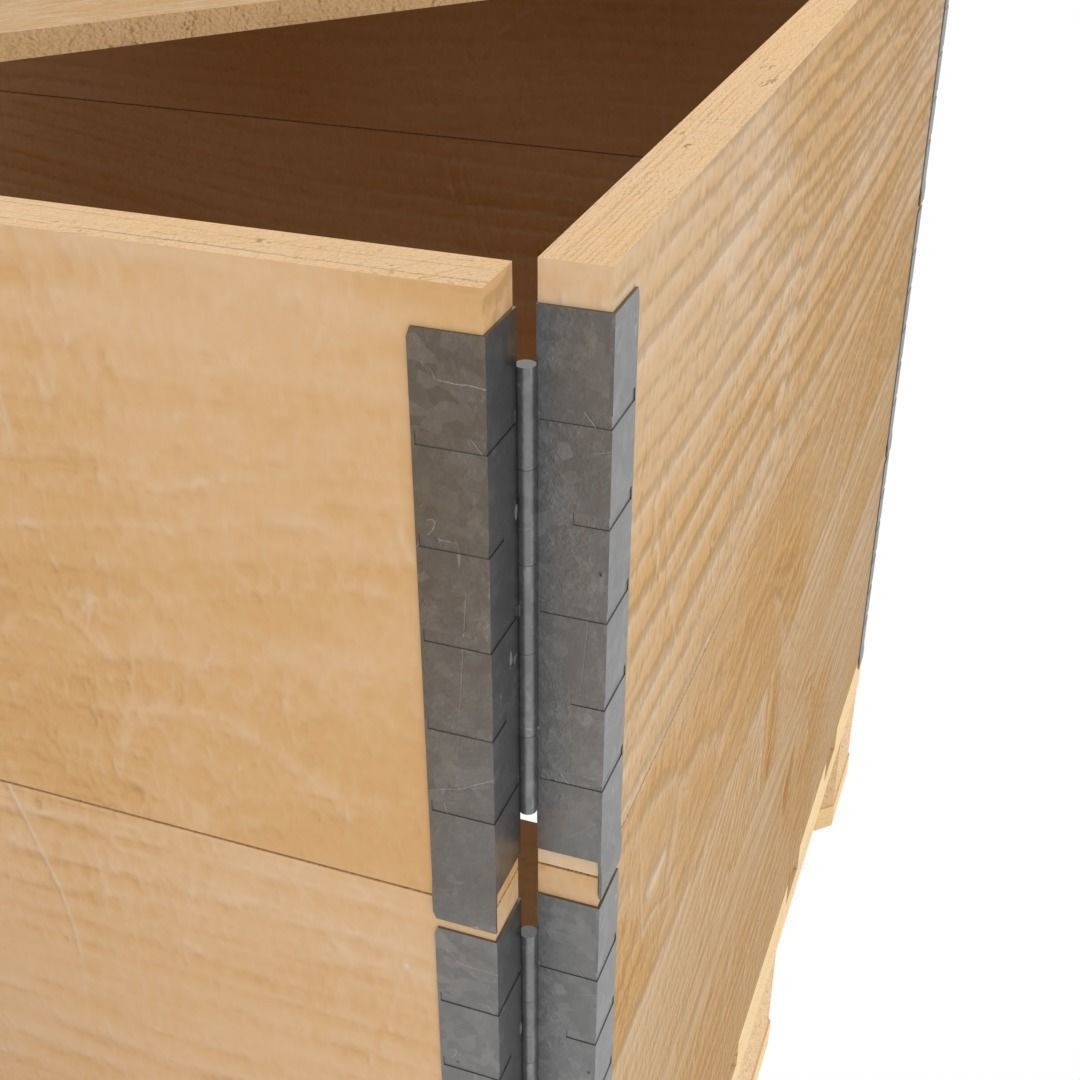 Pallet extension for EUR and DHP 3D model | CGTrader