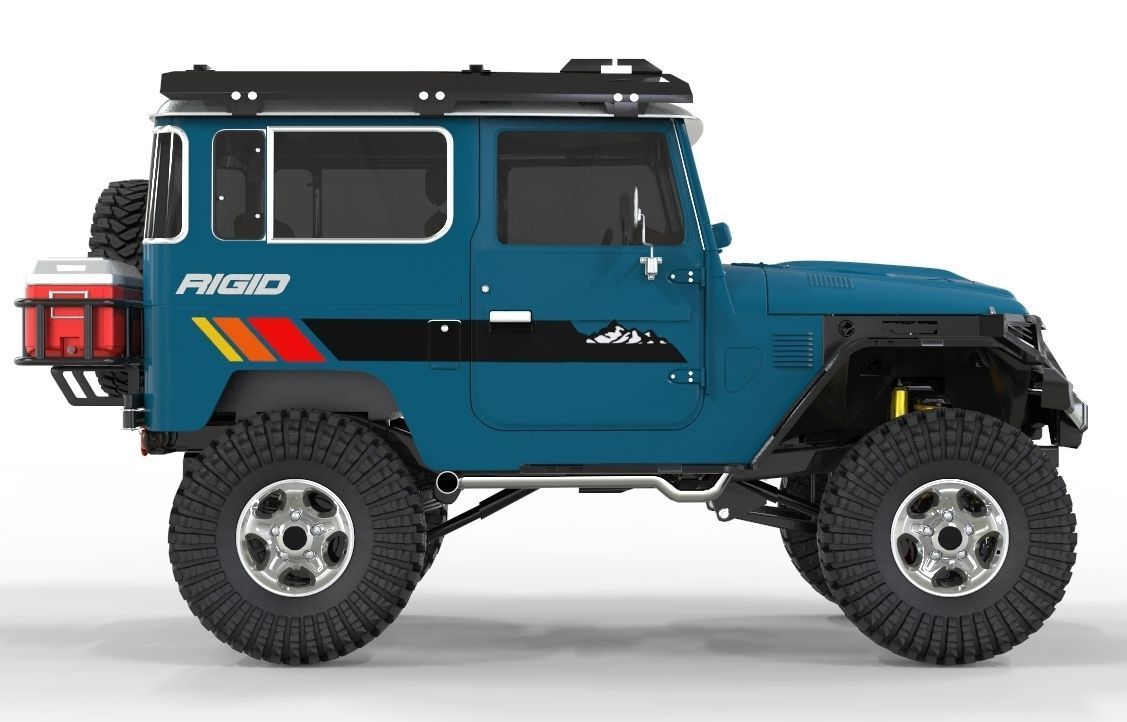Toyota Fj40 1980 Modified OffRoad 3D model | CGTrader