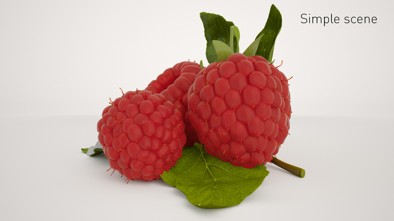 Raspberry 3D model | CGTrader