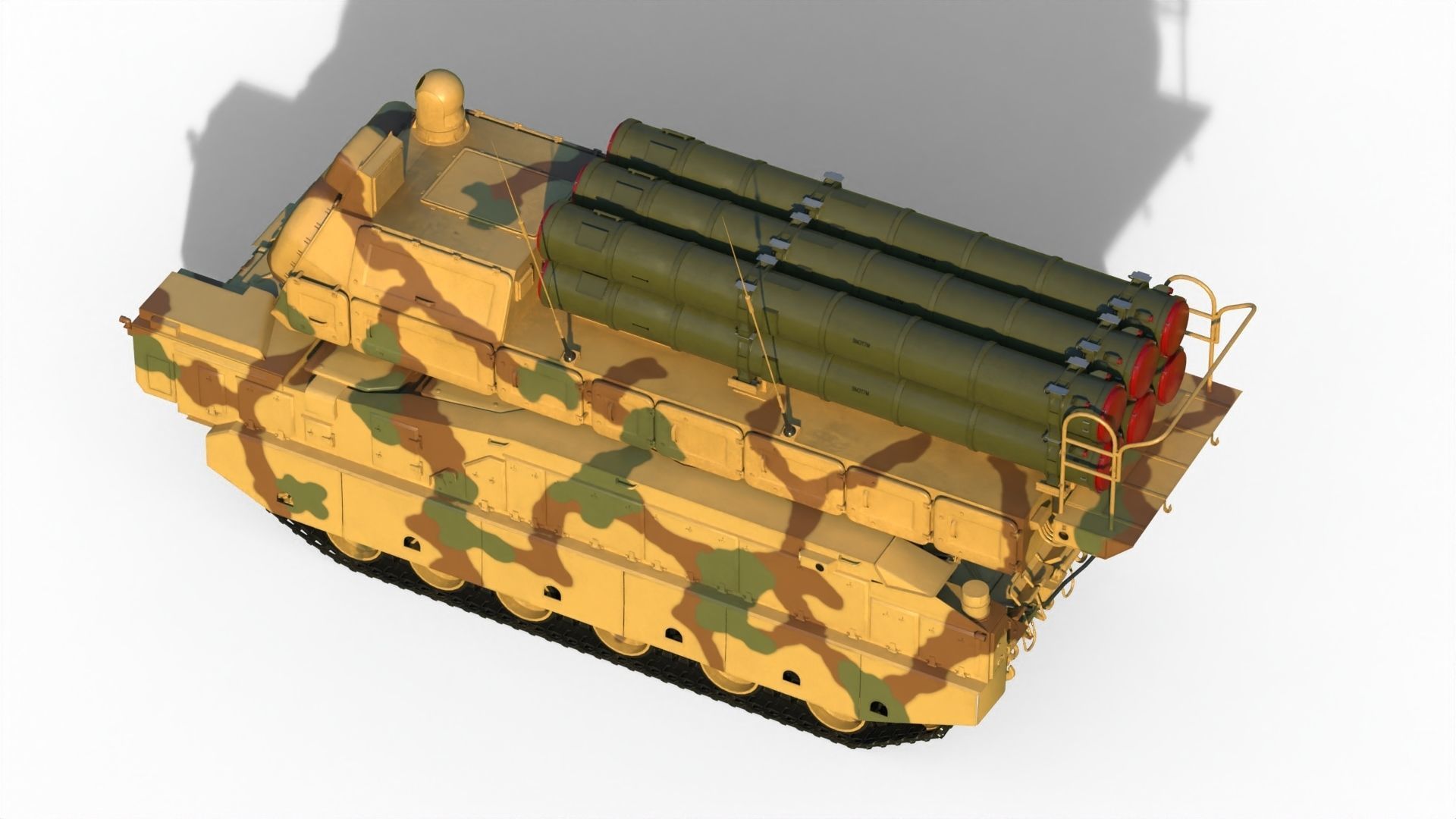 Buk M3E SA-17 Viking missile systems 3D model | CGTrader
