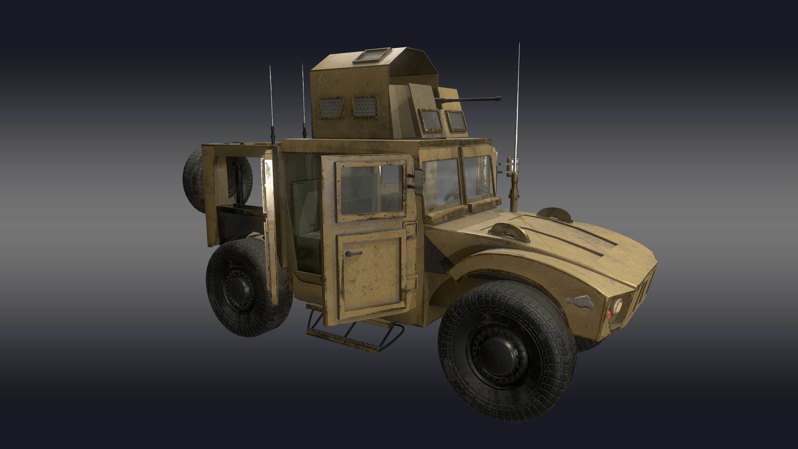 Armoured Vehicle 3D model | CGTrader