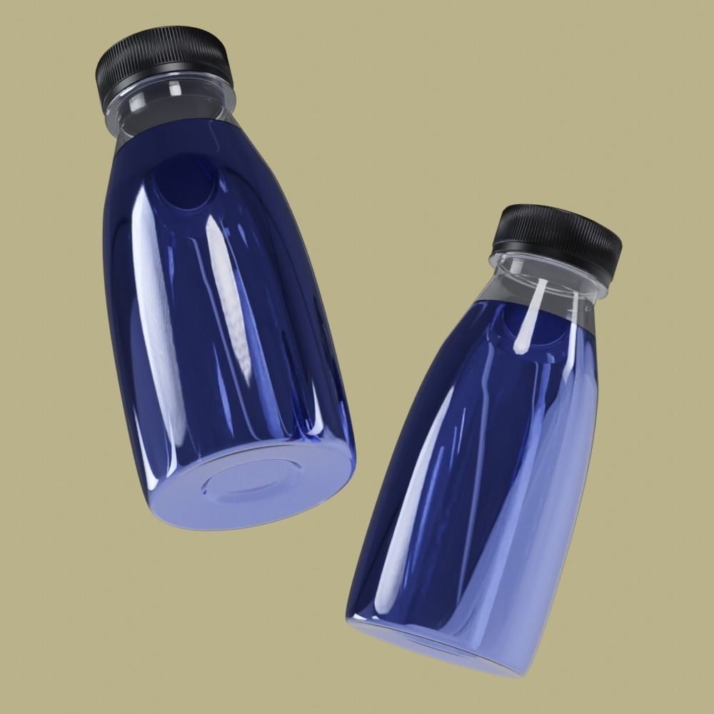 350ml plastic bottle 3D model | CGTrader