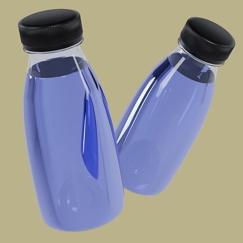 350ml plastic bottle 3D model | CGTrader