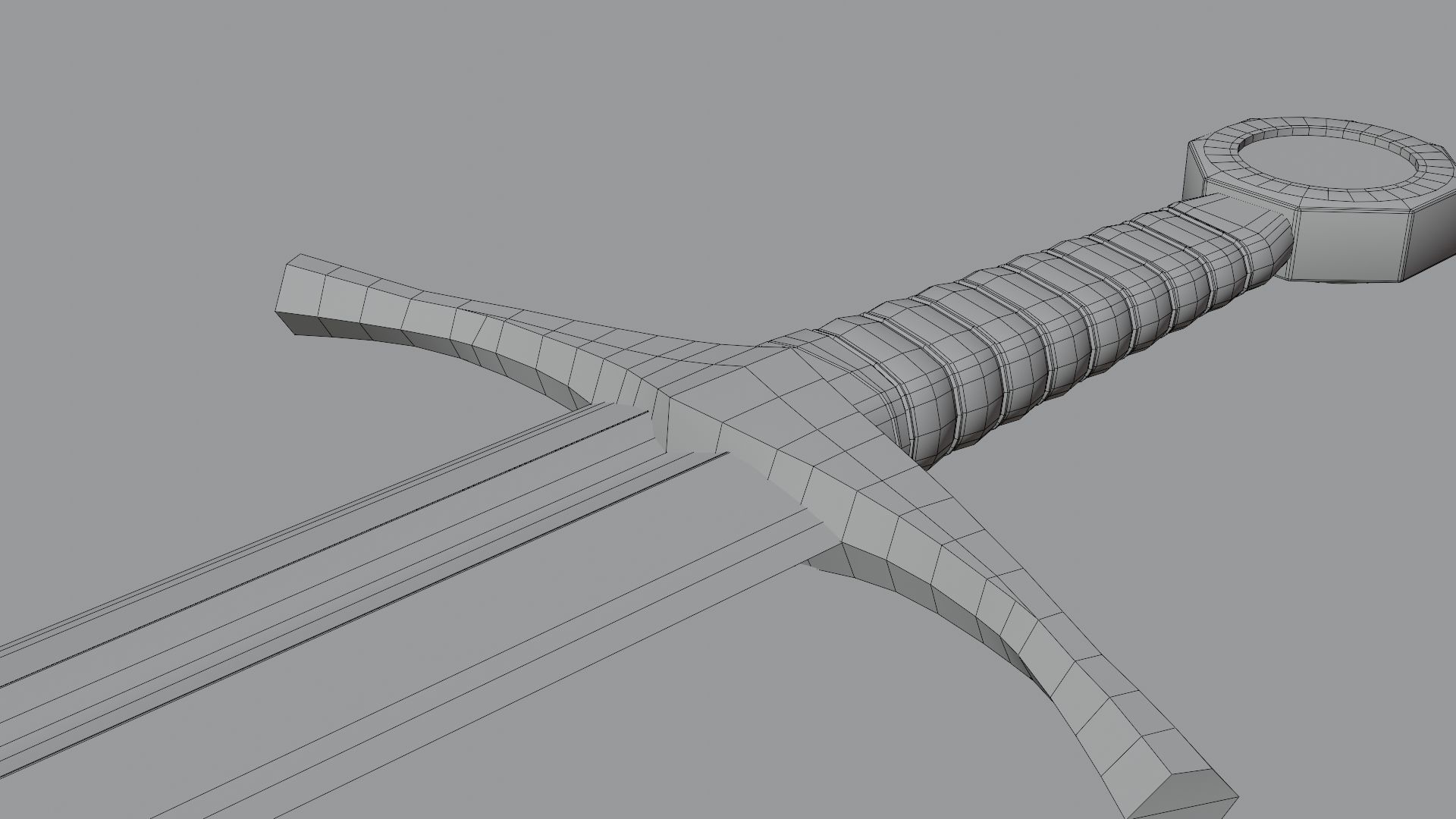 Templar Knight Sword 3D model | CGTrader