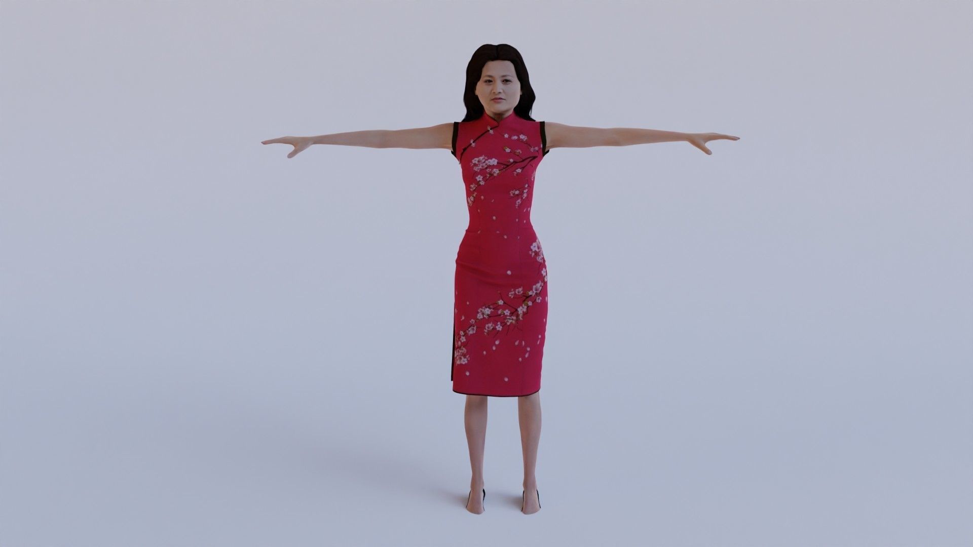 3D model Pack of 7 rigged humans T-pose VR / AR / low-poly | CGTrader