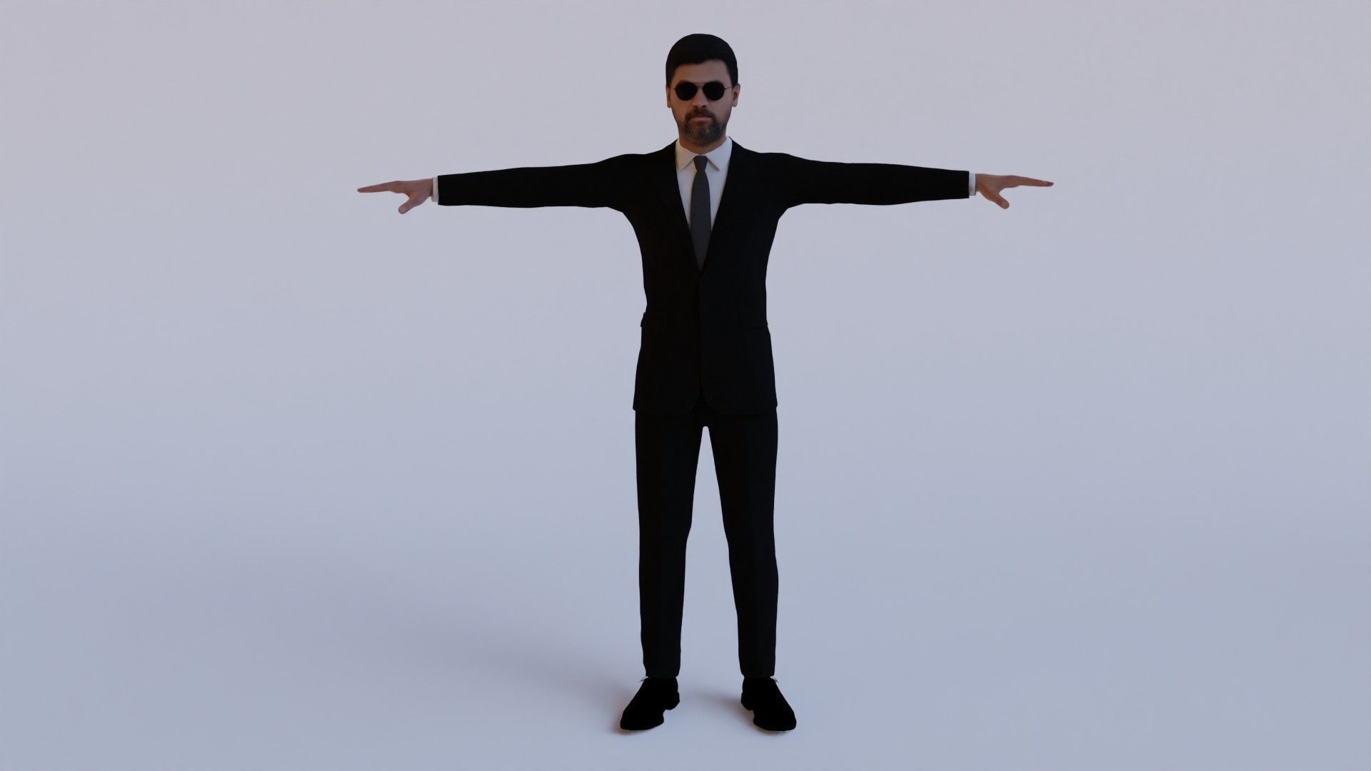 3D model Pack of 7 rigged humans T-pose VR / AR / low-poly | CGTrader