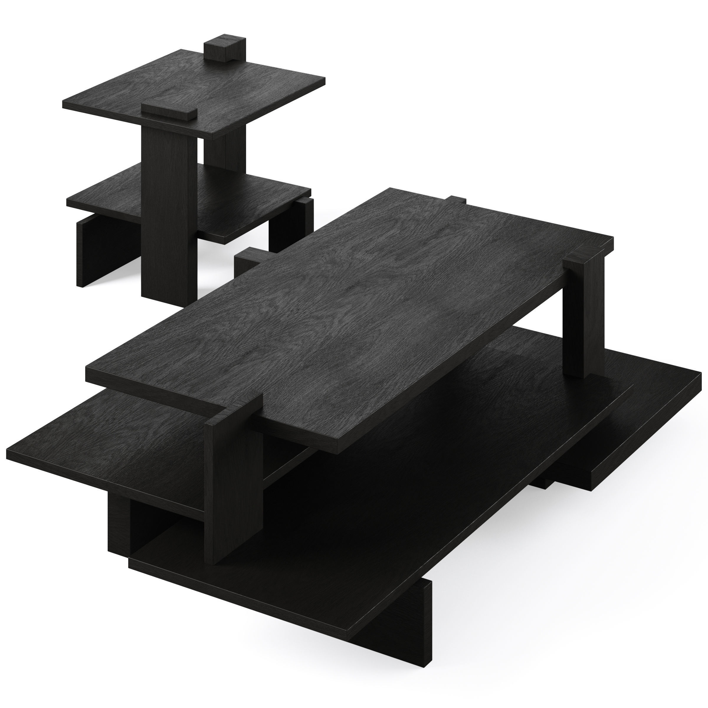 Abstract coffee table by Ethnicraft 3D model | CGTrader