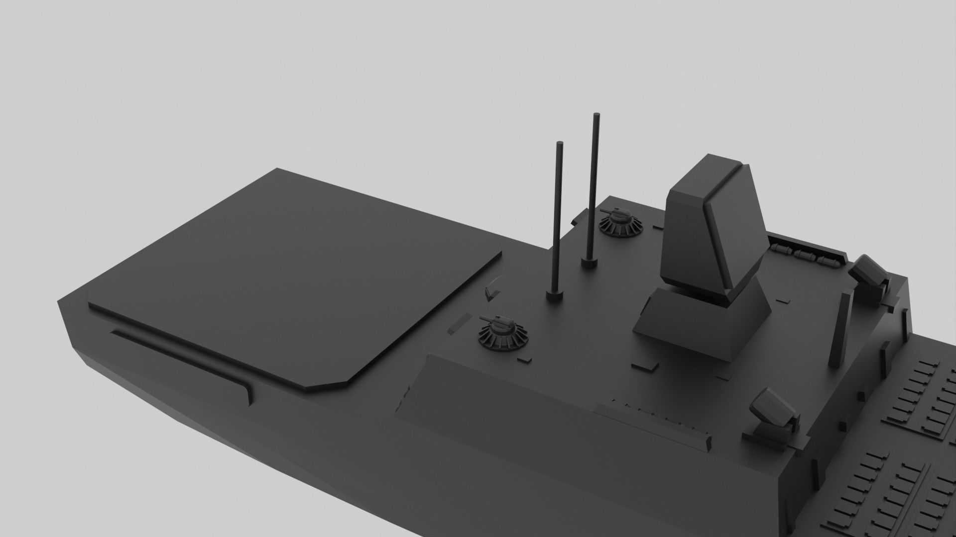Project 22350M - Model for small scale printing 3D model 3D printable | CGTrader