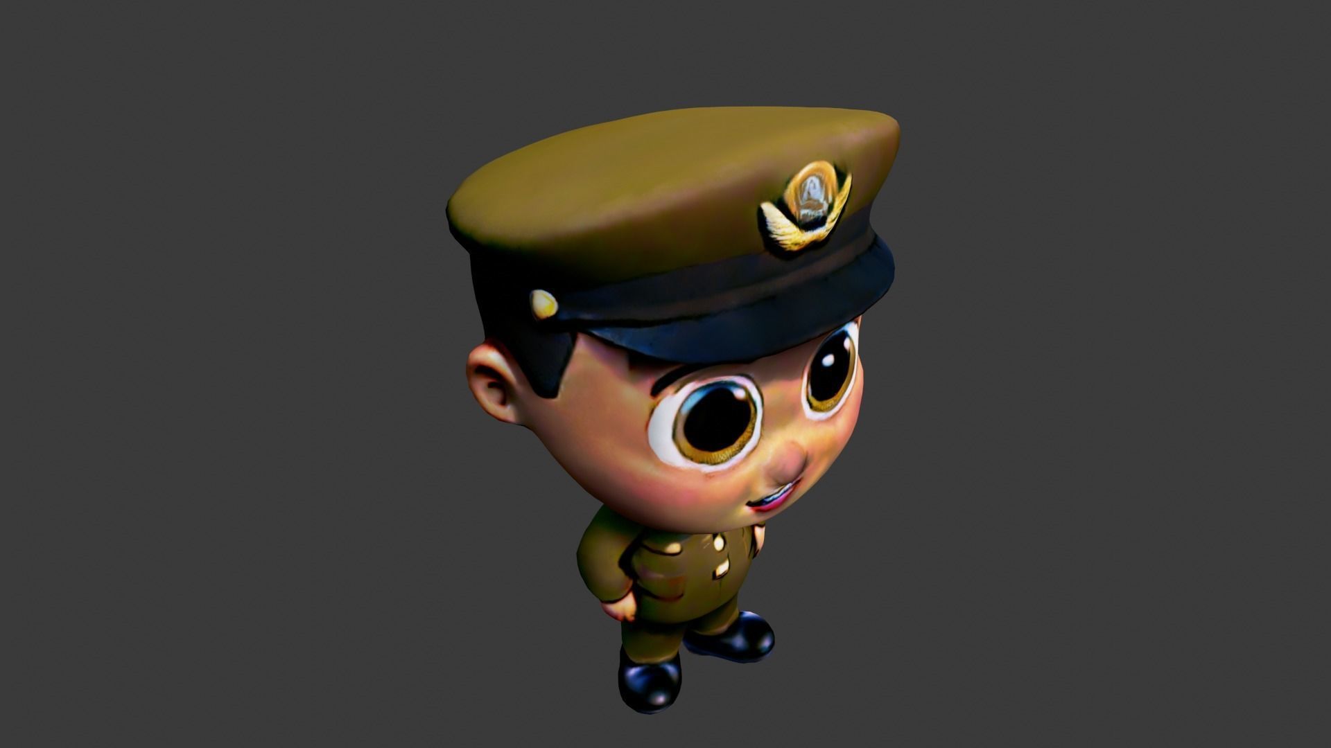 3D model World War II German Soldier VR / AR / low-poly | CGTrader