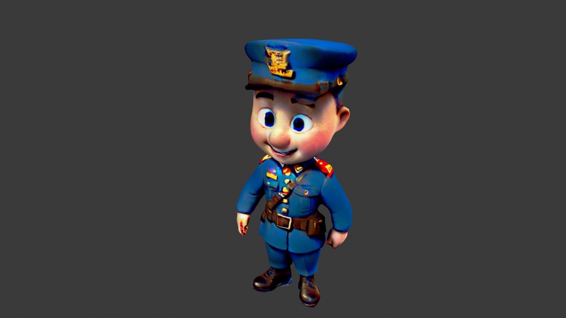3D model World War II Pilot Soldier VR / AR / low-poly | CGTrader