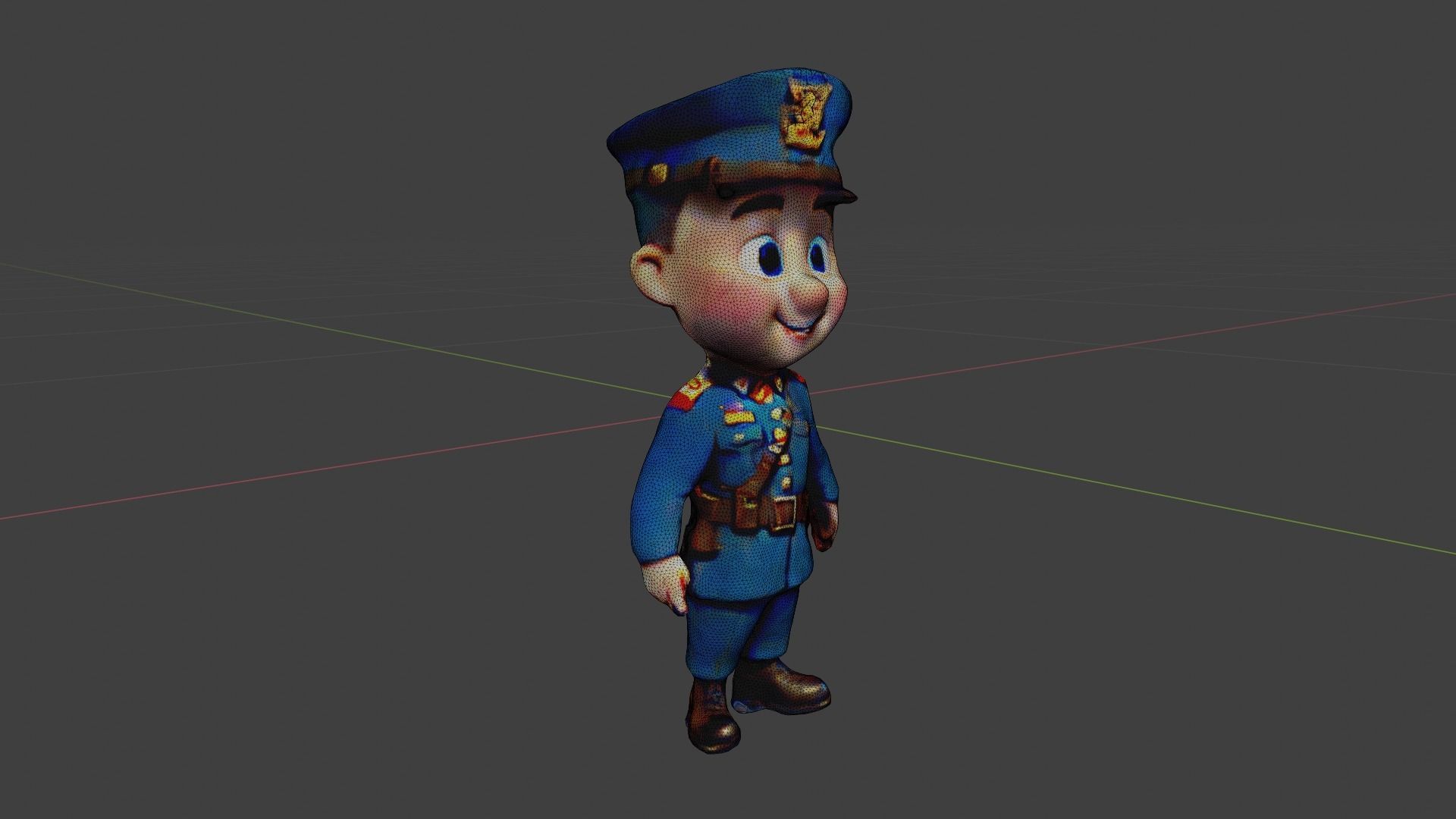 3D model World War II Pilot Soldier VR / AR / low-poly | CGTrader