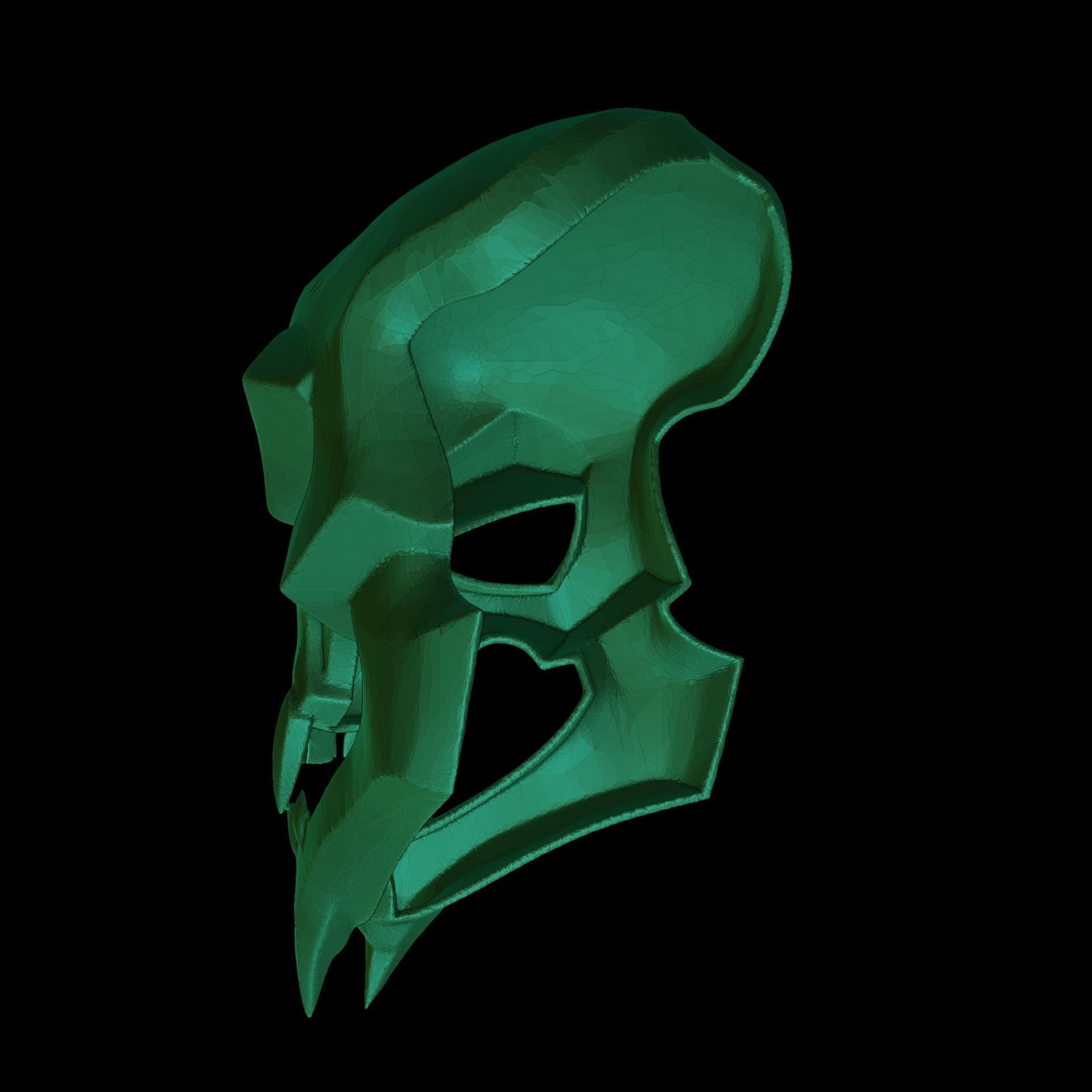 skull mask 3D model 3D printable | CGTrader