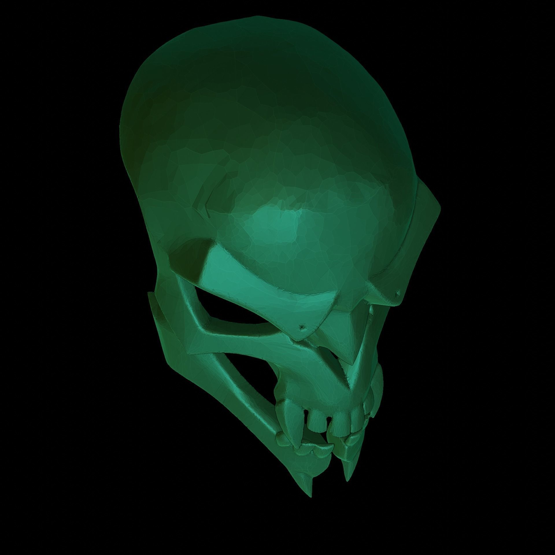 skull mask 3D model 3D printable | CGTrader