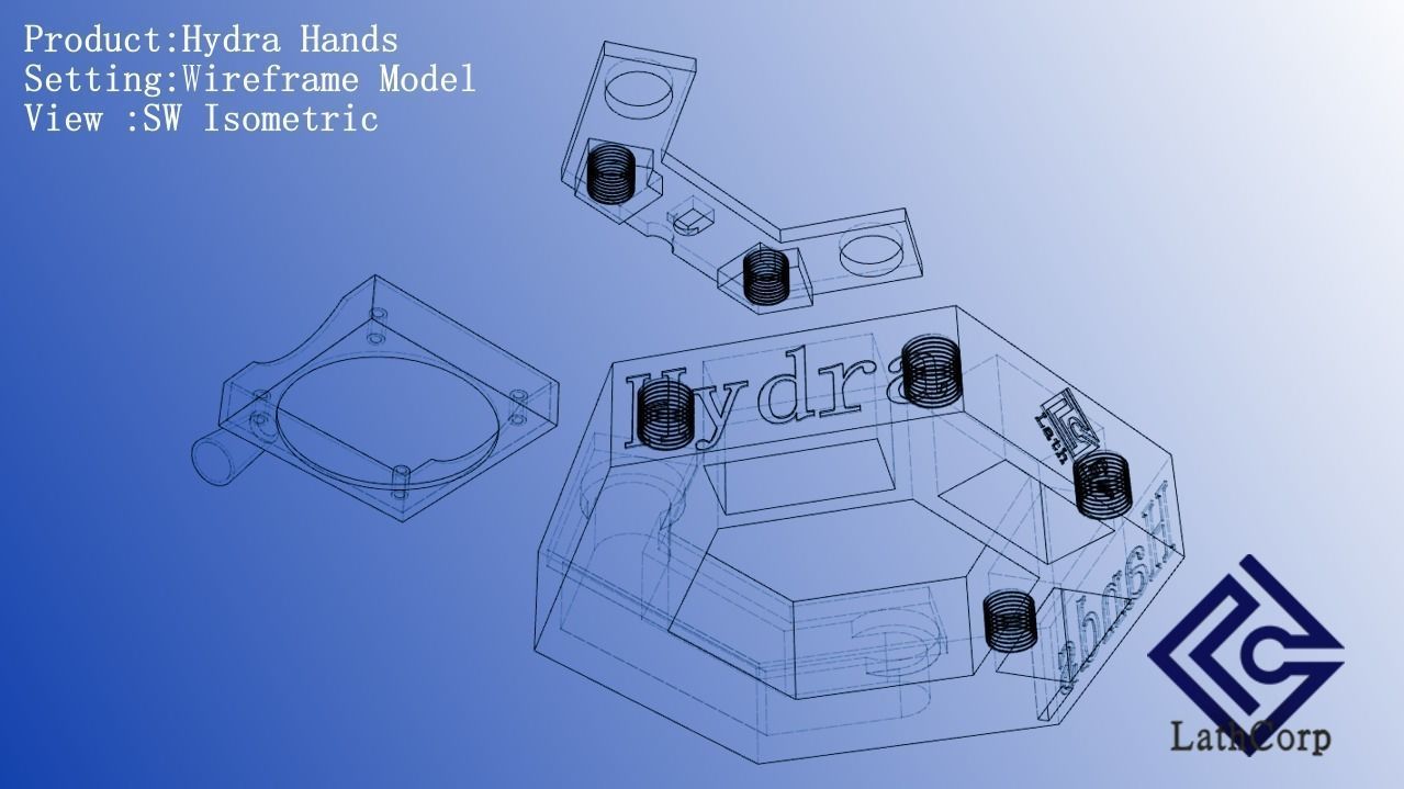 HYDRA HANDS -HELPING HANDS- SOLDERING WORKSTATION 3D model 3D printable ...