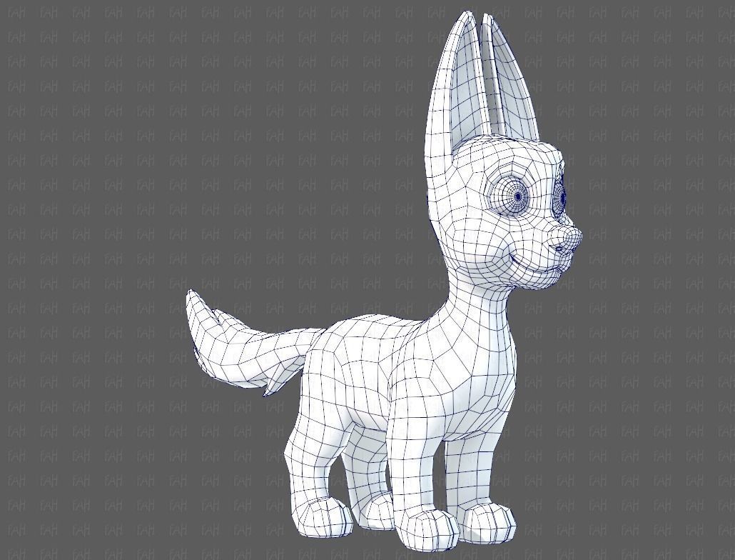 3D model Dog base cartoonV11 VR / AR / low-poly | CGTrader