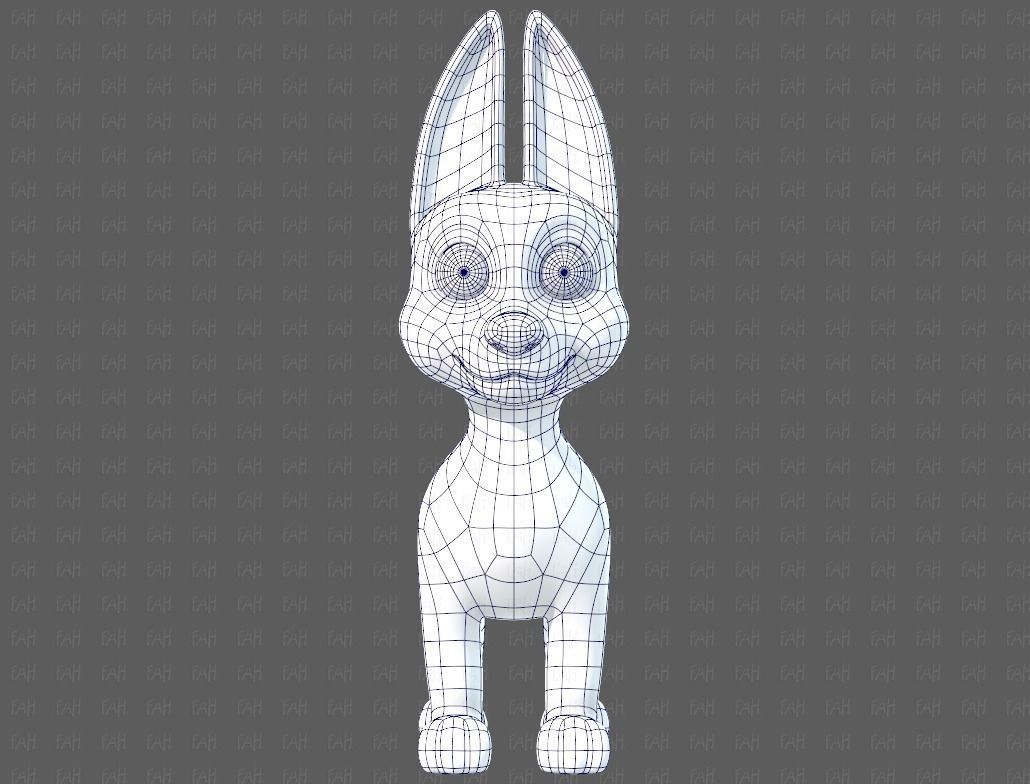 3D model Dog base cartoonV11 VR / AR / low-poly | CGTrader