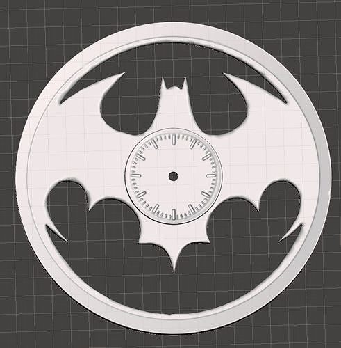 BATMAN CLOCK 3D model | CGTrader