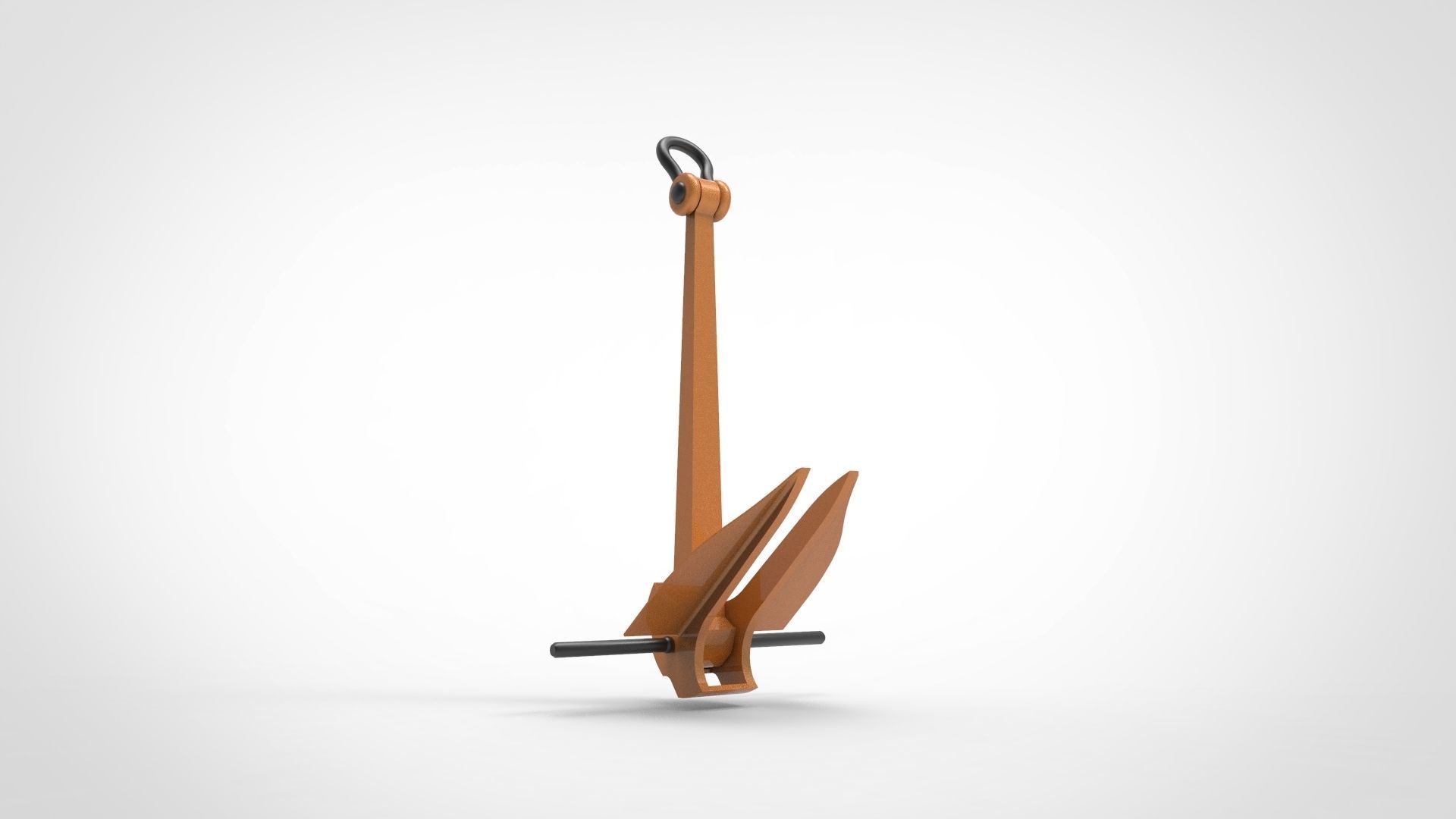 Danforth Anchor 3D model | CGTrader