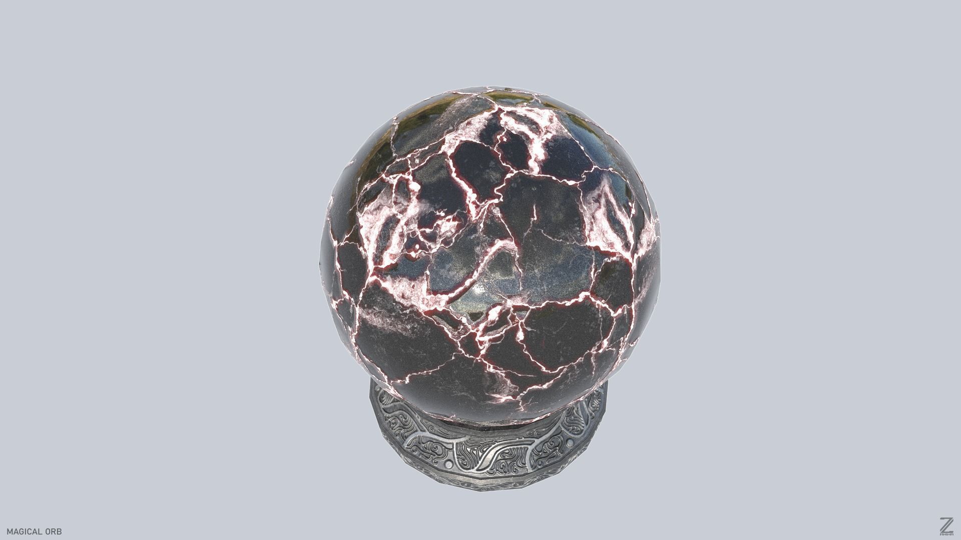 3D model Magical Orb VR / AR / low-poly | CGTrader