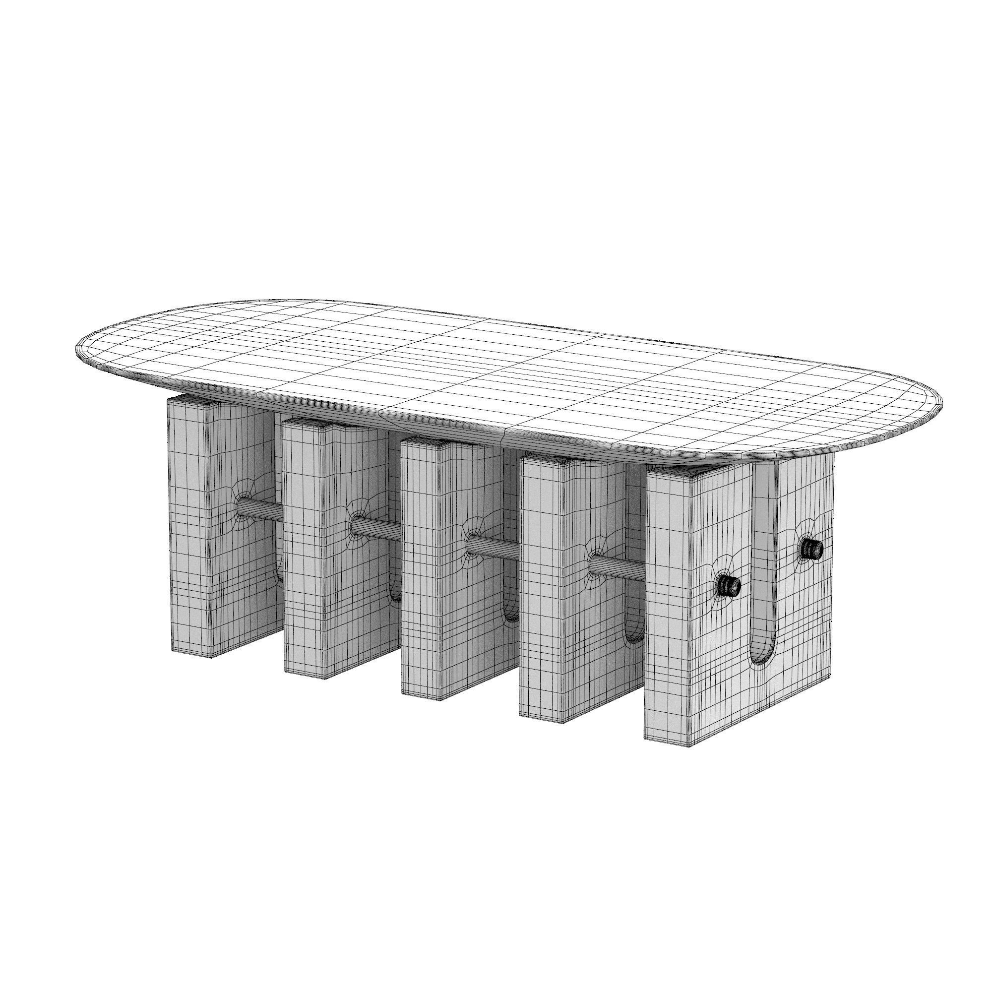SEGMENT coffee TABLE 3D model | CGTrader