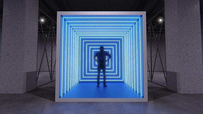 Cube Photo Opportunity 2 3D model | CGTrader