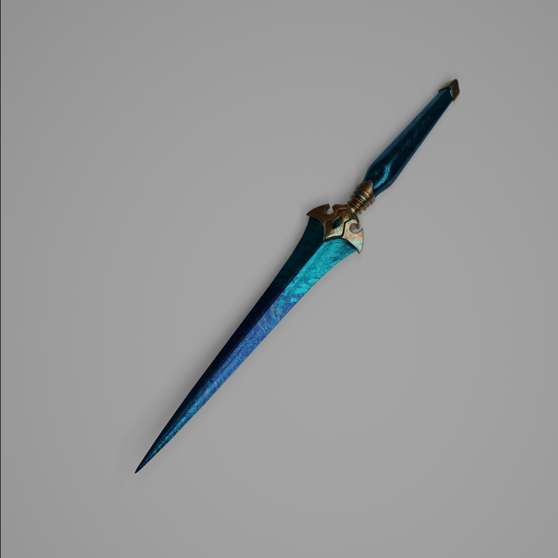 3D model Edge of night Dagger VR / AR / low-poly | CGTrader