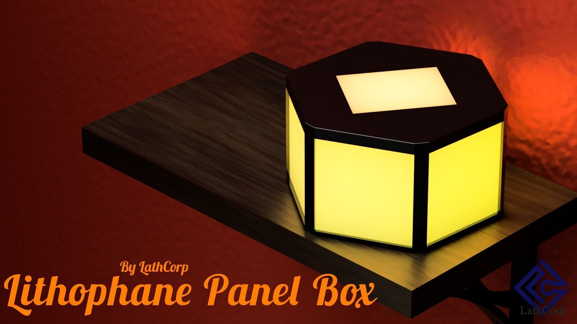 LITHOPHANE PANEL LIGHTBOX 3D model 3D printable | CGTrader