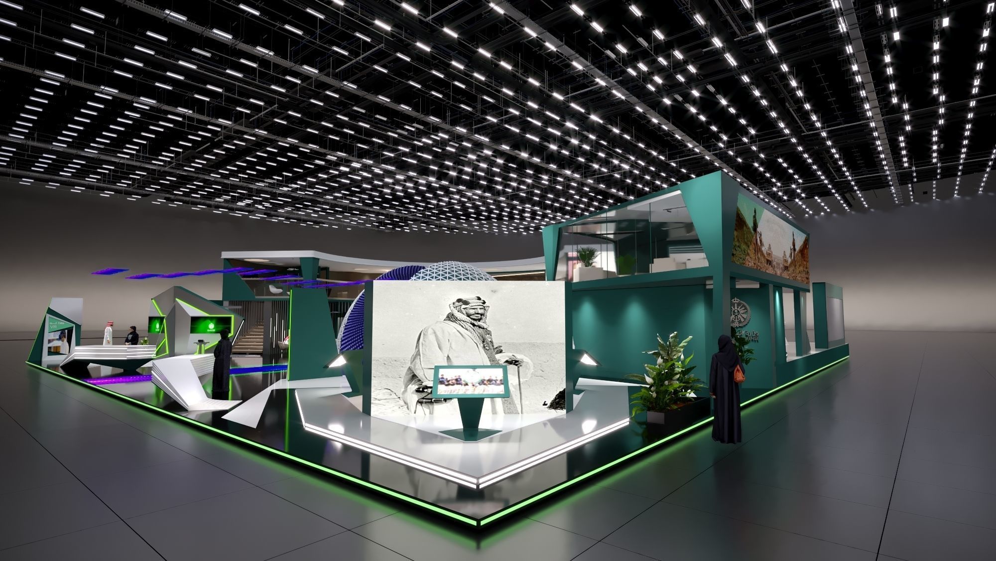 booth Ministry of Defense 1000m 3D model animated rigged | CGTrader