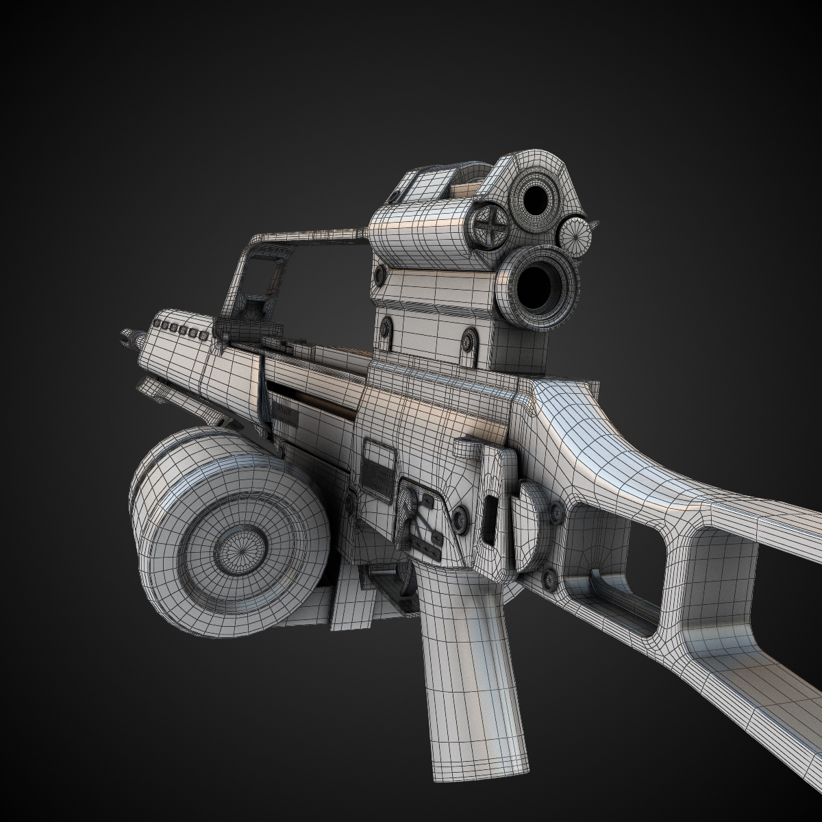G36 Assault rifle Hi-Res 3D model | CGTrader