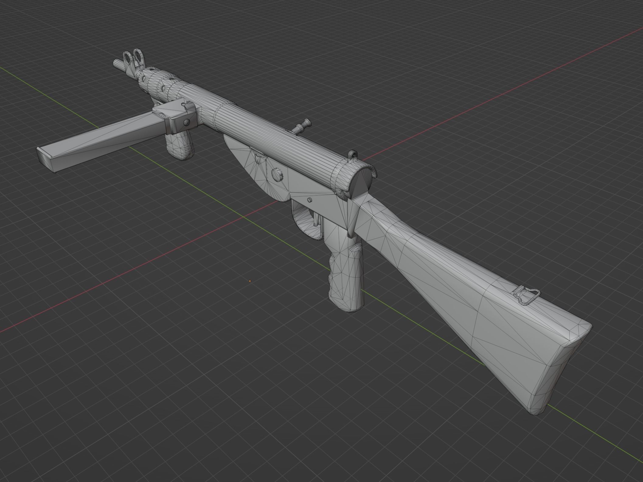 3D model Sten Mk5 VR / AR / low-poly | CGTrader