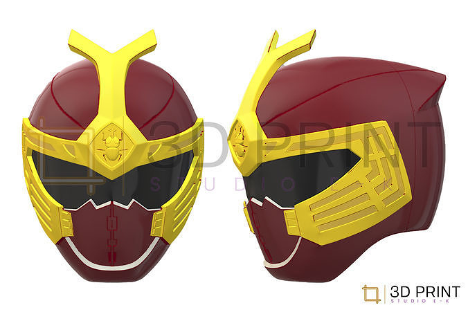 Power Rangers Ninja Storm Red Ranger Helmet