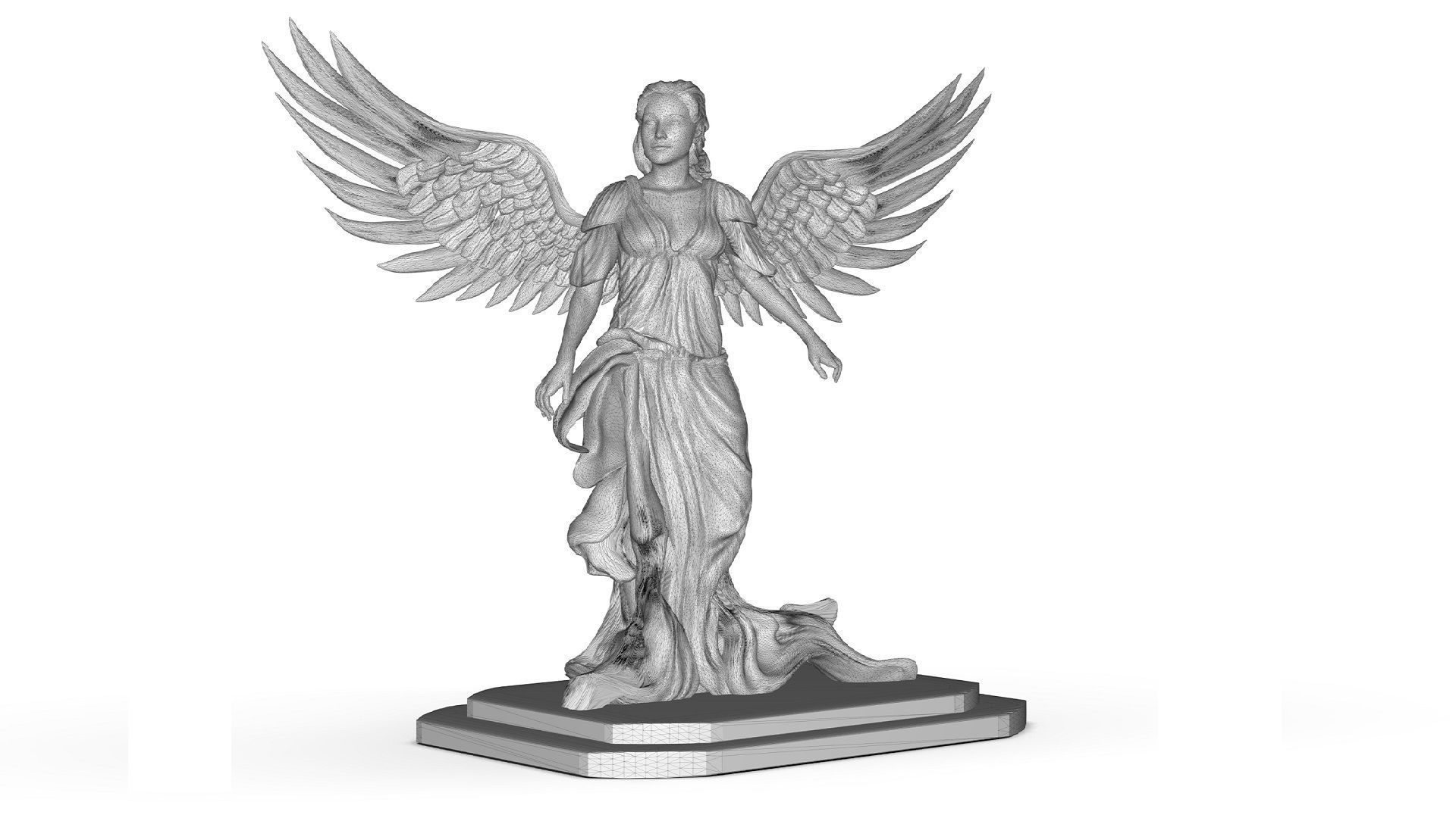 Angel 3D model 3D printable | CGTrader