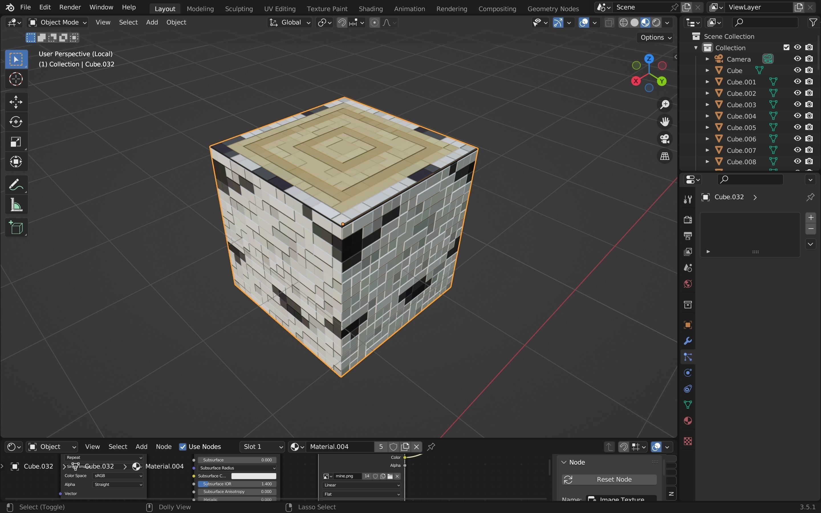 Minecraft wood blocks free VR / AR / low-poly Texture | CGTrader