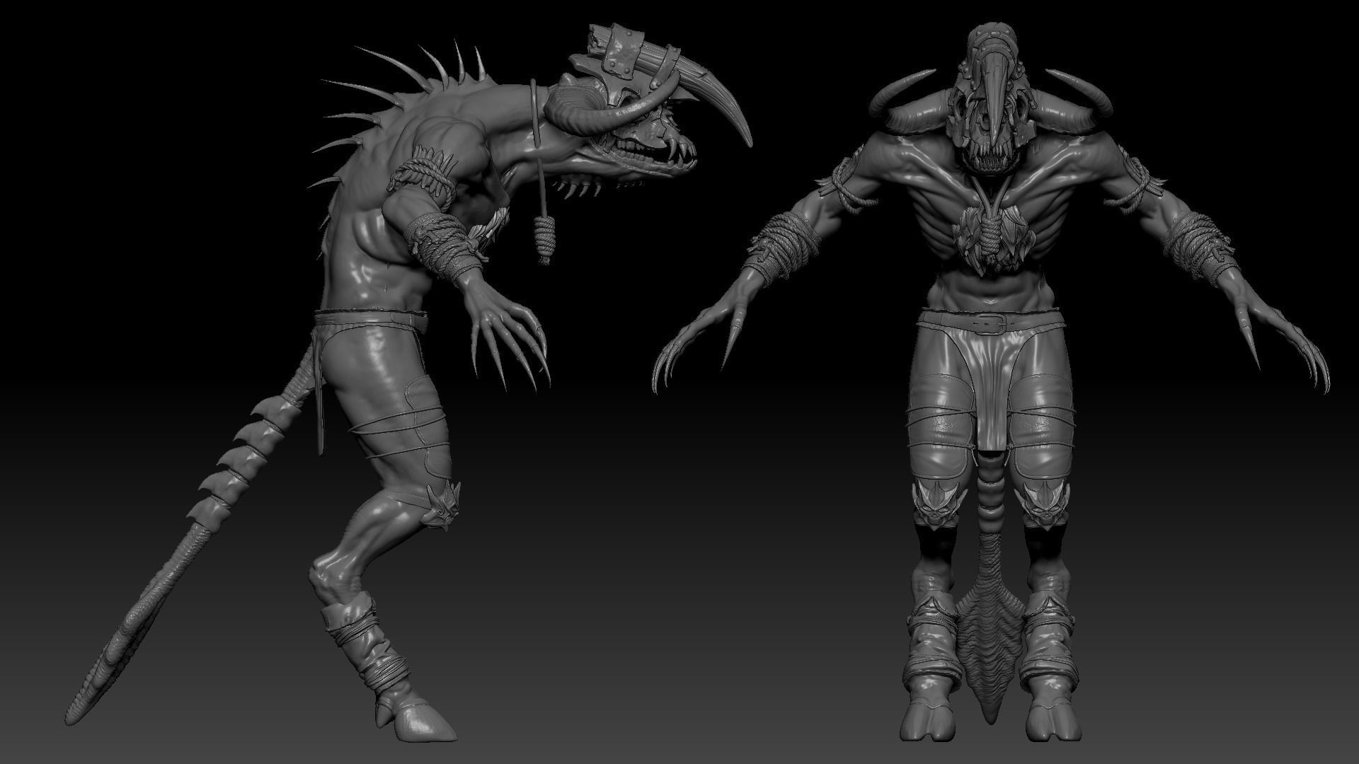 Gloomfang High Quality Sculpt 3D model | CGTrader