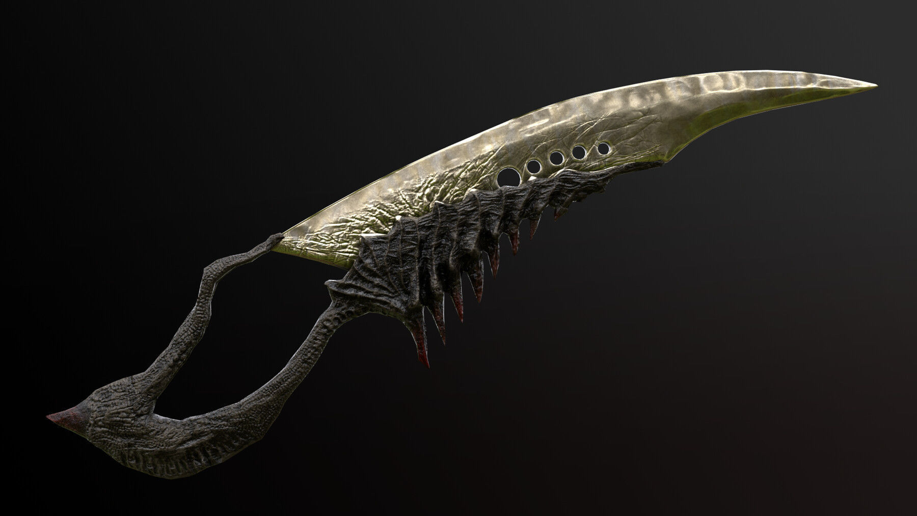 Demonic Sword Demon Sword 3D model | CGTrader