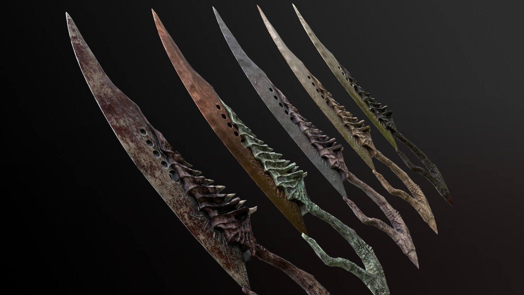 Demonic Sword Demon Sword 3D model | CGTrader